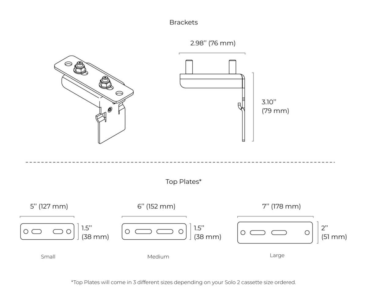 Screen Innovations Solo Suspended Ceiling Bracket - Screen Innovations ...